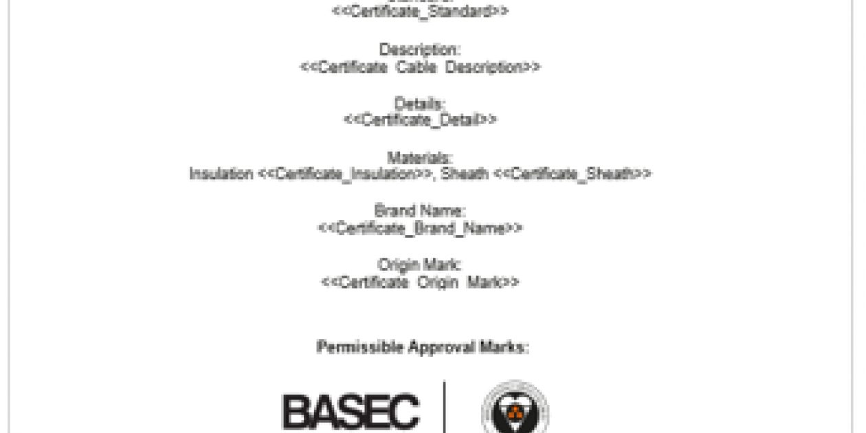 BASEC Launches New Certificate Designs | BASEC